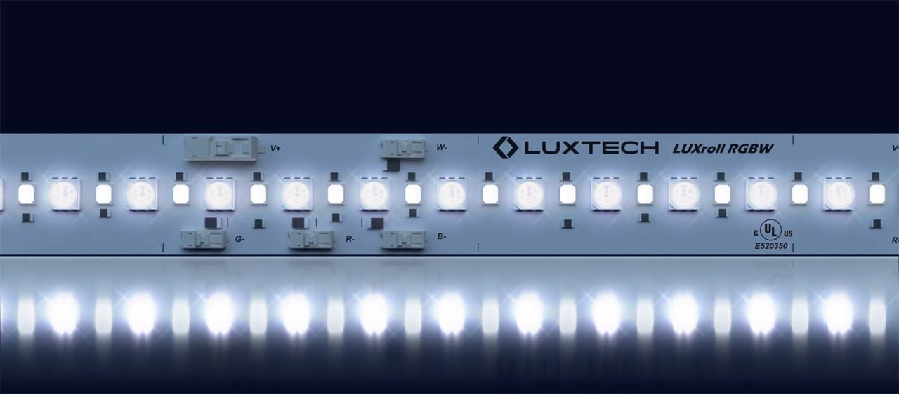 LUXroll RGBW | Premium Architectural-Grade Flexible LED Module